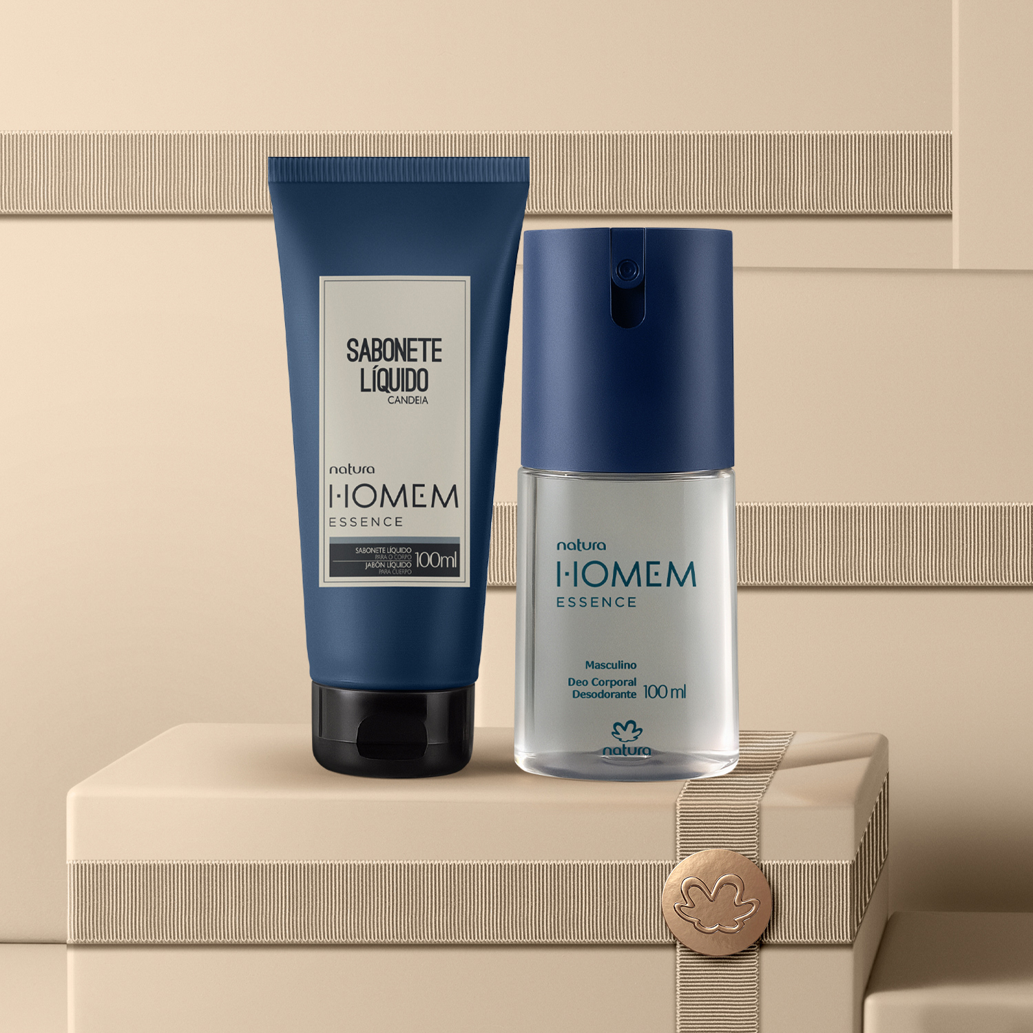 Presente Natura Homem Essence Cuidados (2 produtos)