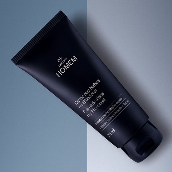Creme para Barbear Multifuncional Natura Homem